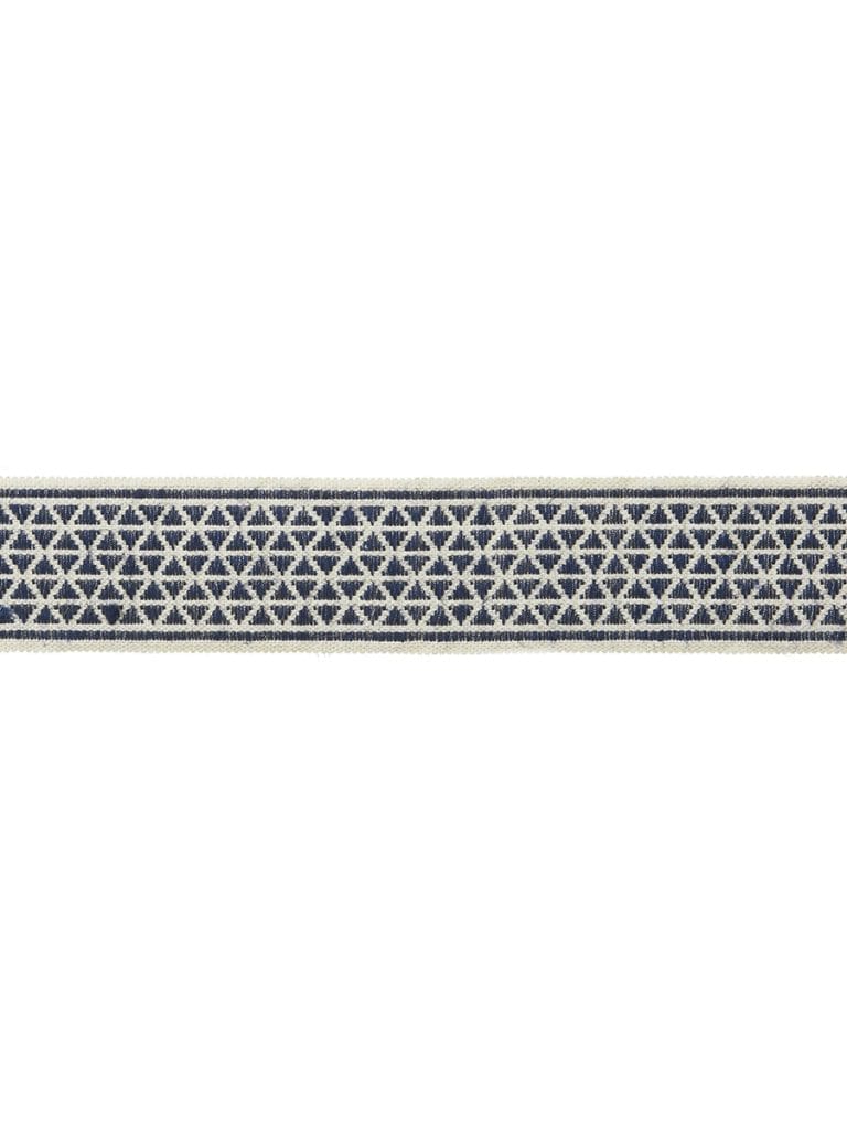 Diamondscape Navy Trim Sample – WillowBloomHome