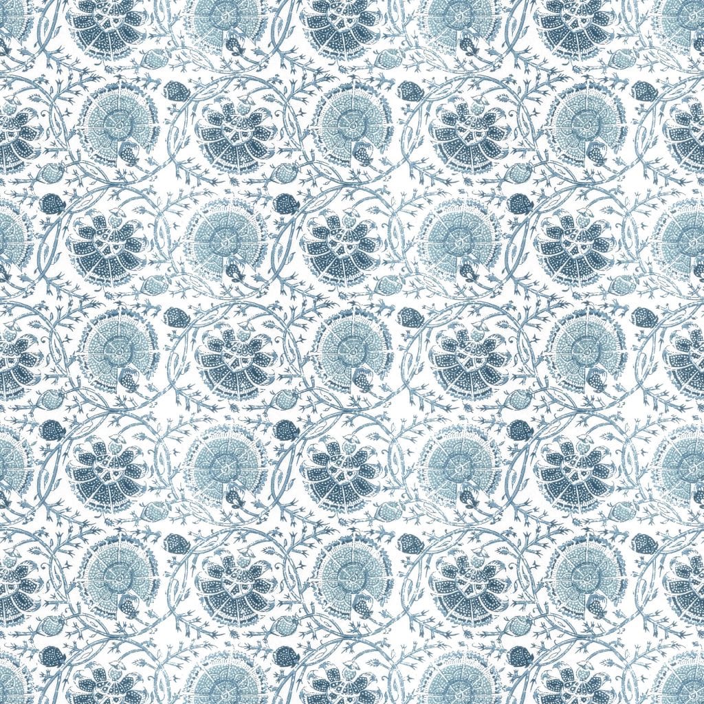 Gibertini Blue Roman Shade – WillowBloomHome